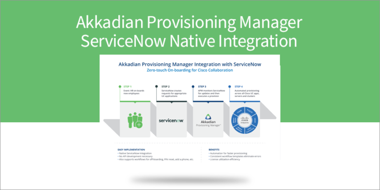 ServiceNow Cisco CUCM Integration - Akkadian Labs