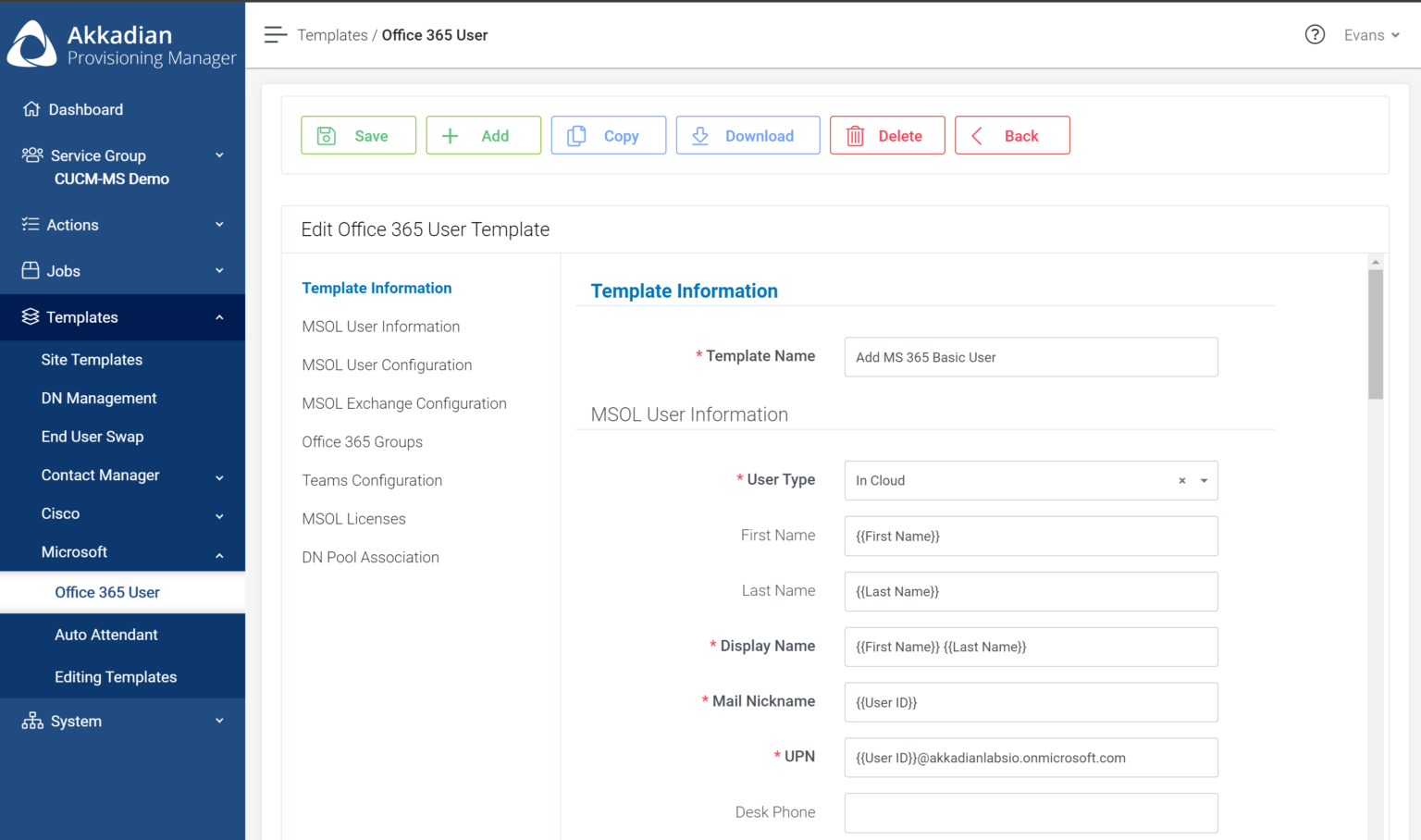 Akkadian for Microsoft | Automated Provisioning Solution
