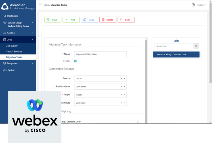 Akkadian for Webex | UC Provisioning Solution
